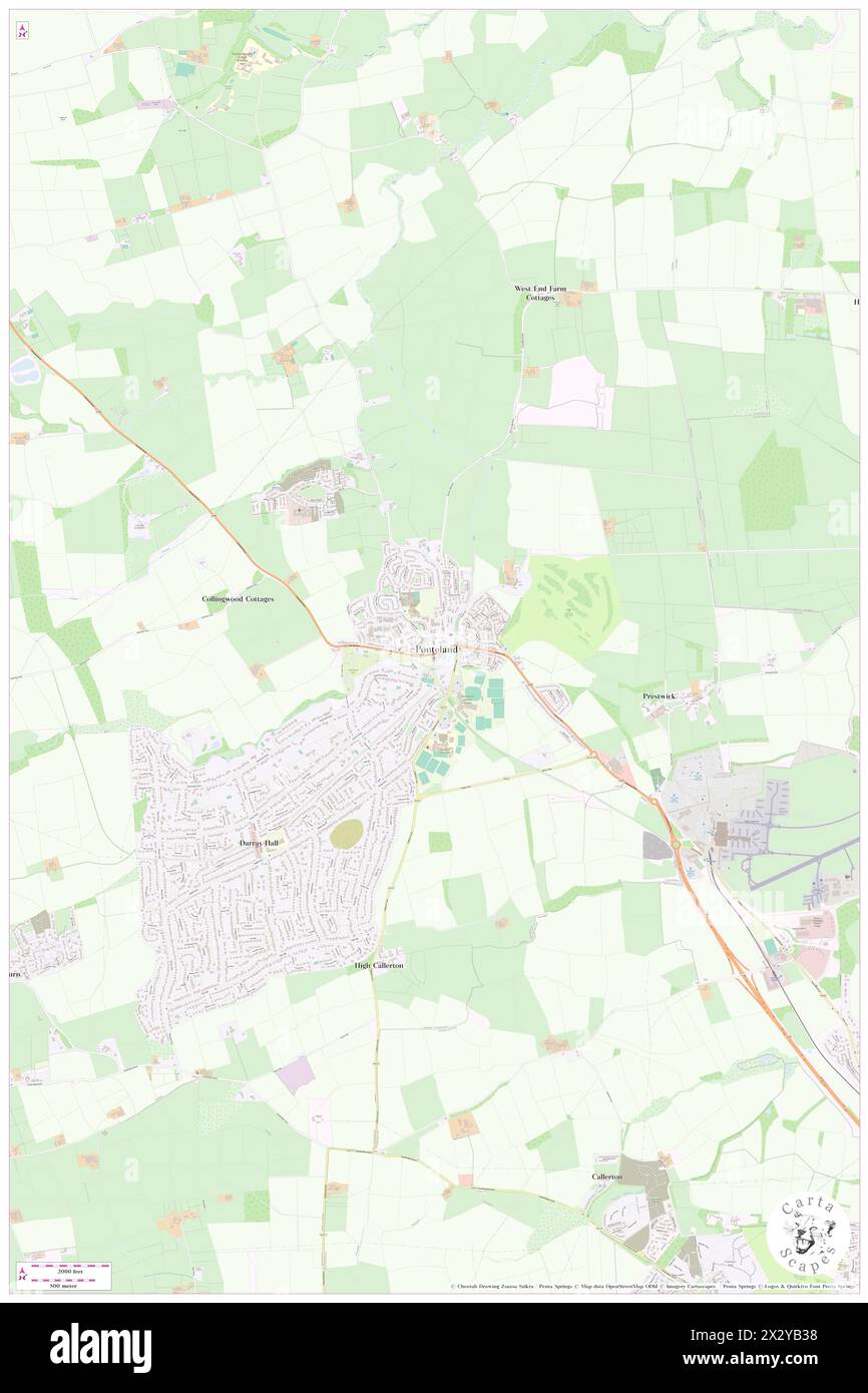 Ponteland Tower, Northumberland, GB, United Kingdom, England, N 55 2 ...