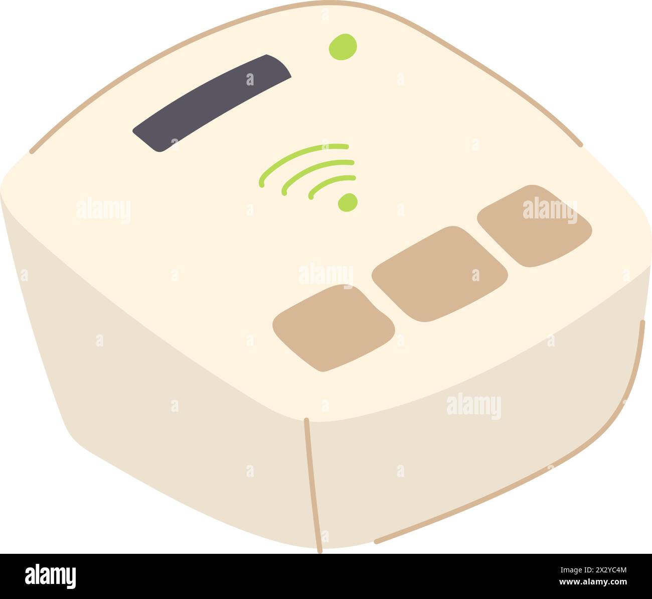 wifi travel router cartoon vector illustration Stock Vector Image & Art ...