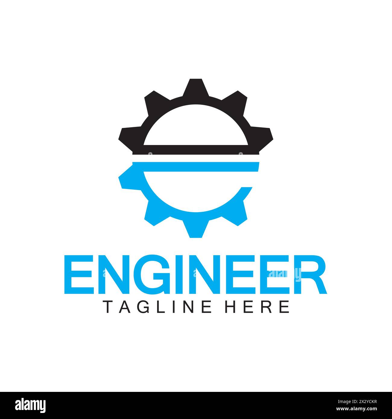 Engineer Logo Design, Letter E Gear Logo, Engineer logo with letter E ...