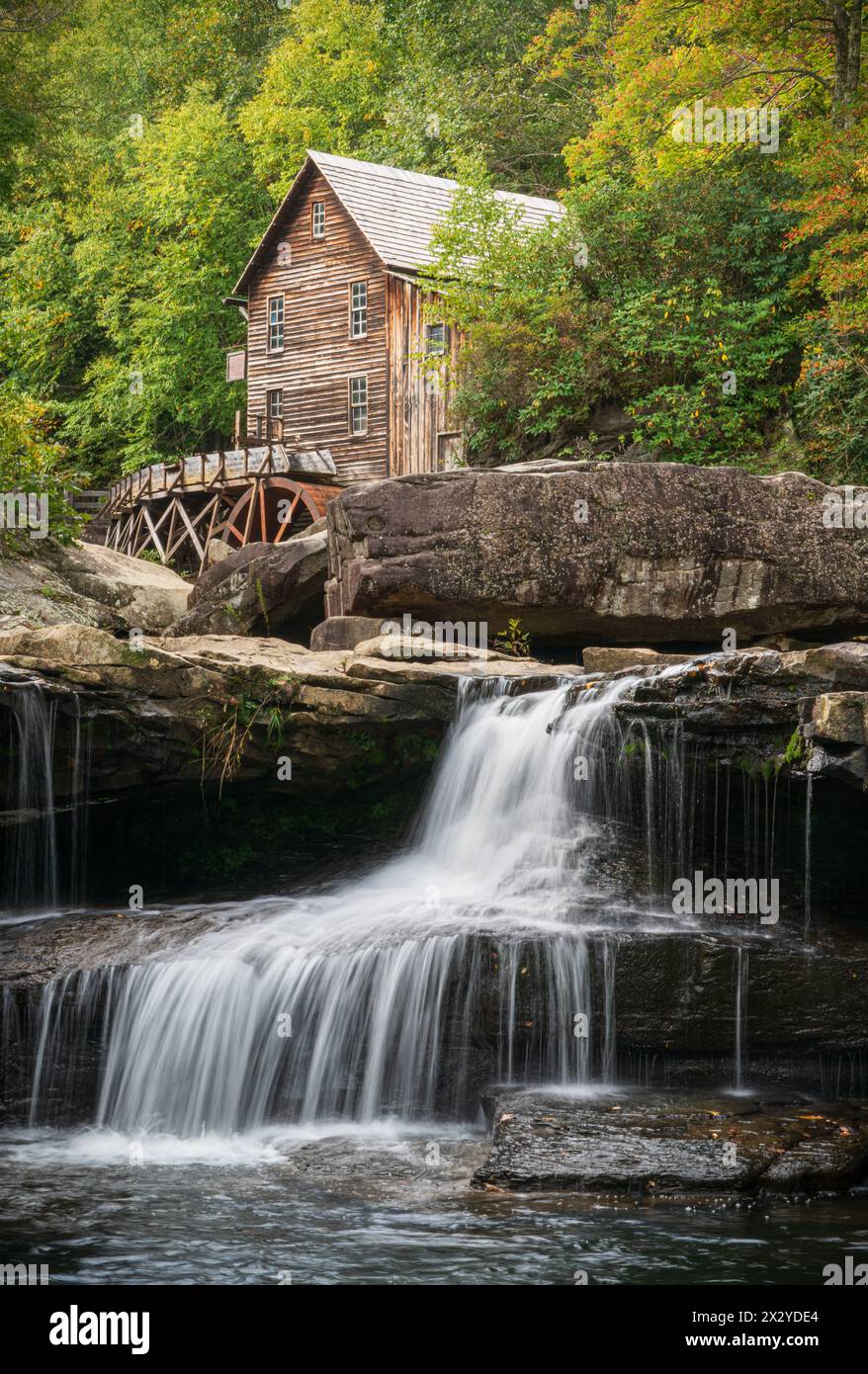The Glade Creek Grist Mill Babcock State Park in State park in Clifftop ...