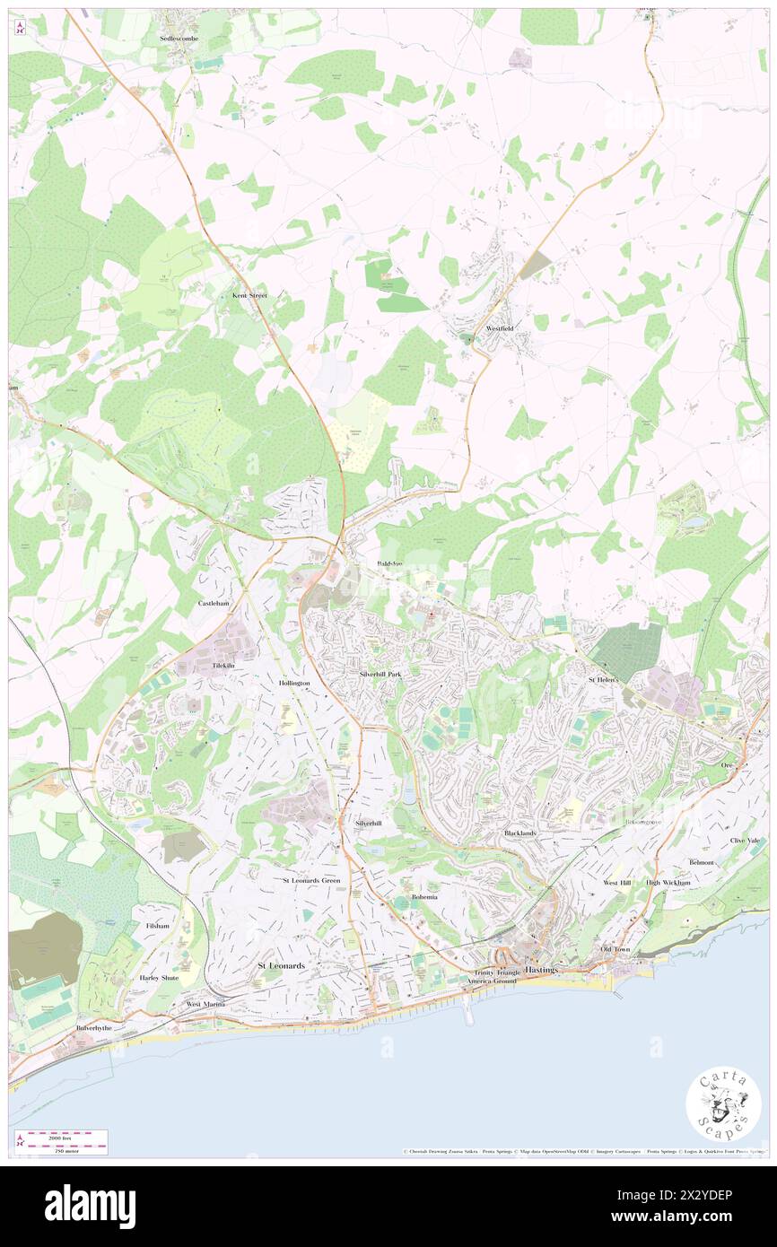 Conquest Hospital, East Sussex, GB, United Kingdom, England, N 50 53 ...