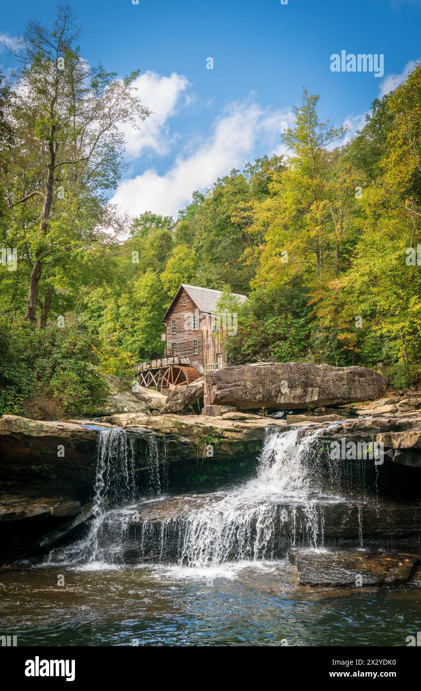 The Glade Creek Grist Mill Babcock State Park in State park in Clifftop ...
