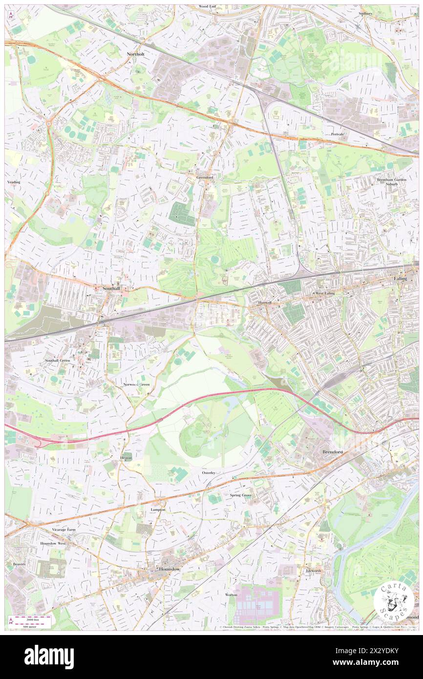 Ealing Hospital, Greater London, GB, United Kingdom, England, N 51 30 ...