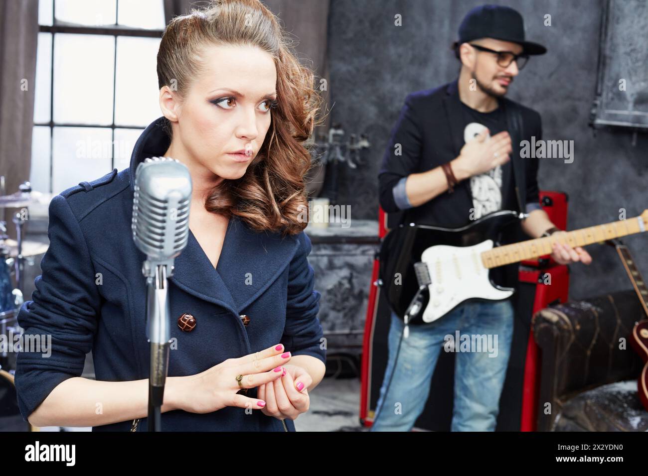 Lead male vocalist hi-res stock photography and images - Alamy