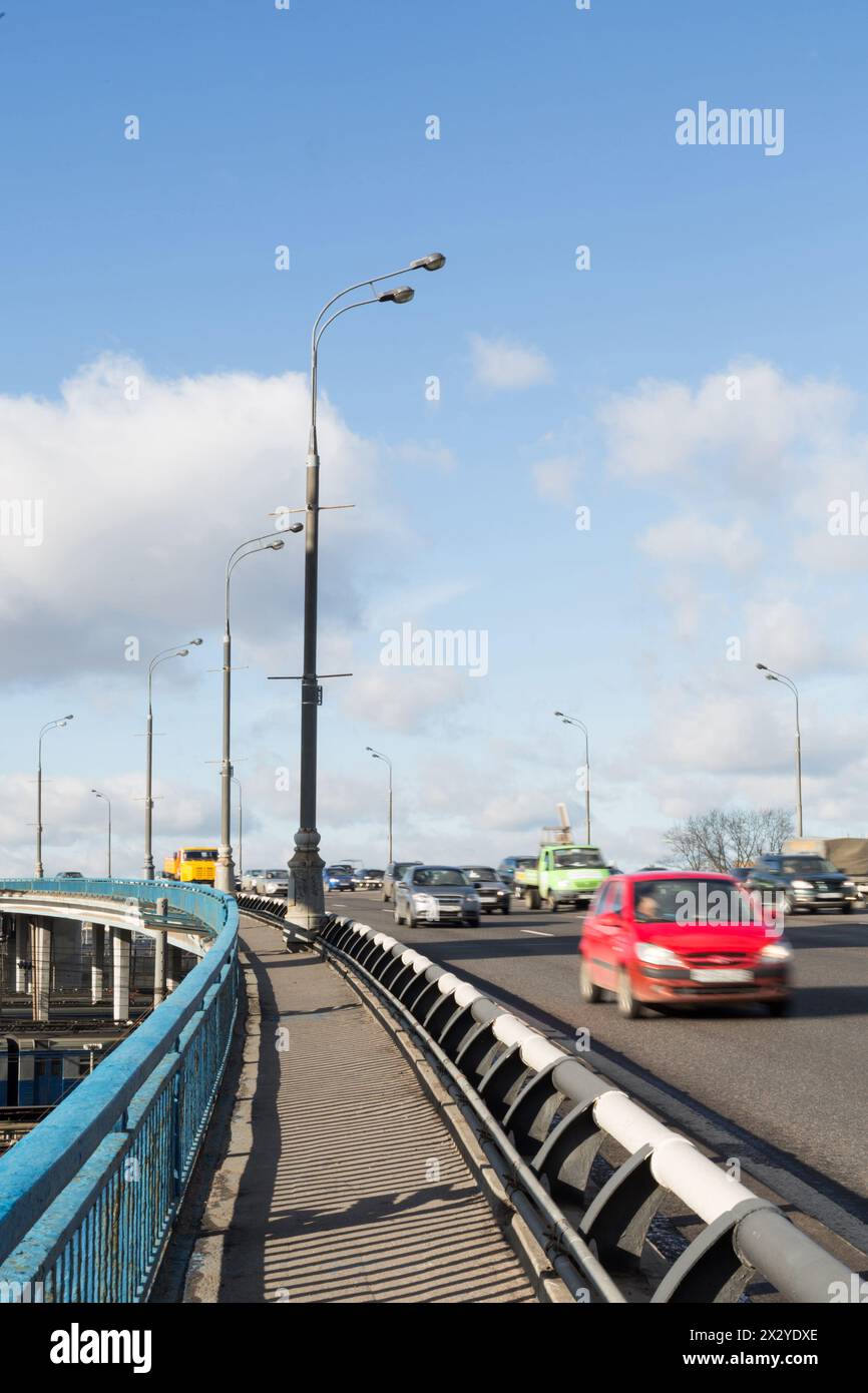 Bridge driving motion steel car hi-res stock photography and images - Alamy
