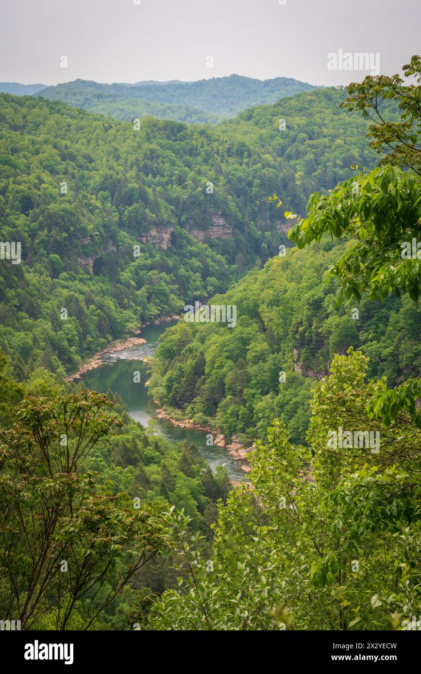 Overlook of the River at Gauley River National Recreation Area Popular ...