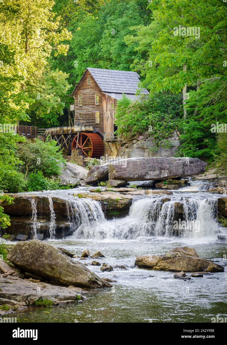 The Glade Creek Grist Mill Babcock State Park in State park in Clifftop ...