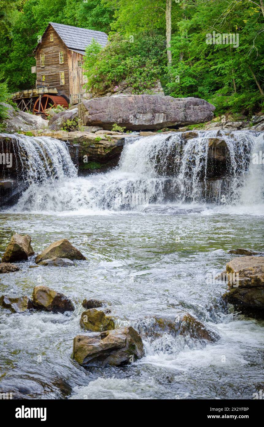 The Glade Creek Grist Mill Babcock State Park in State park in Clifftop ...