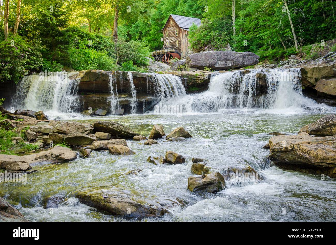 The Glade Creek Grist Mill Babcock State Park in State park in Clifftop ...