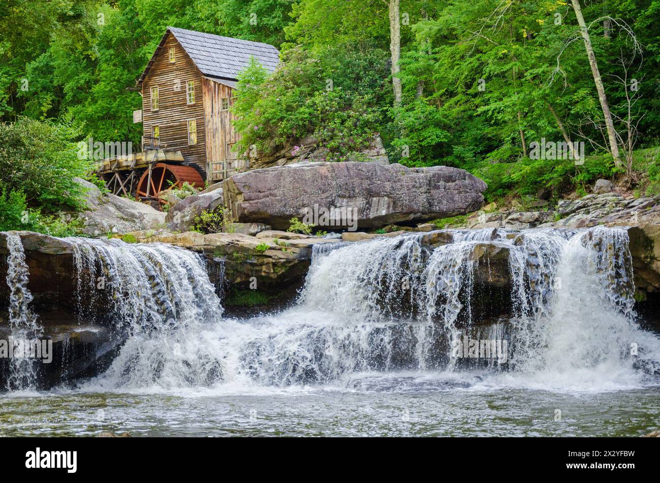 The Glade Creek Grist Mill Babcock State Park in State park in Clifftop ...