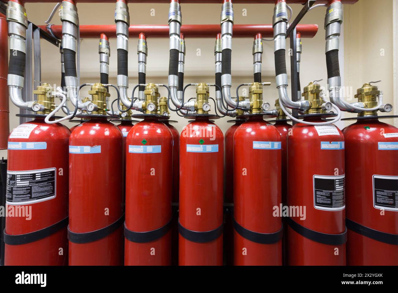 Control powerful extinguishing system hi-res stock photography and ...