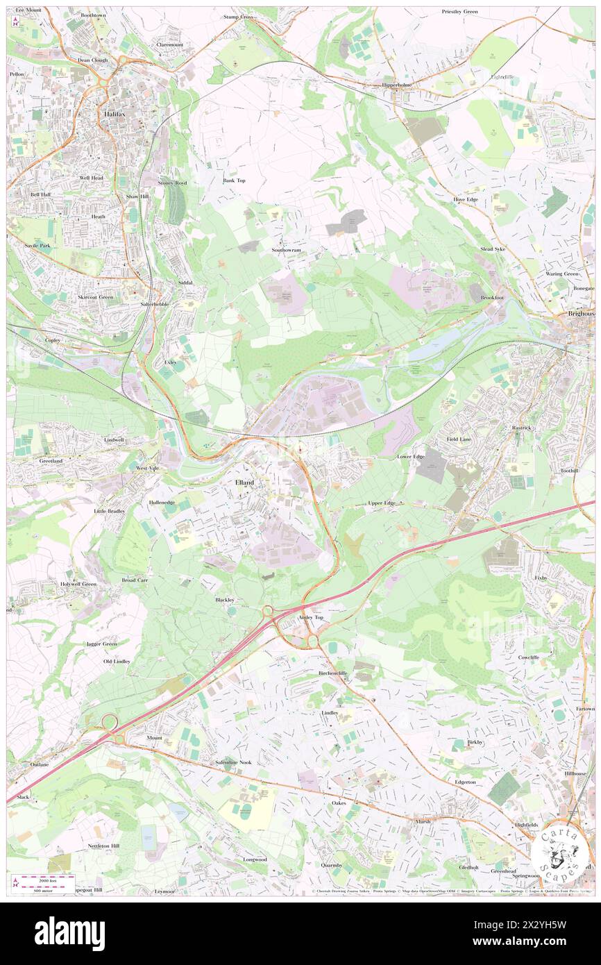 Bupa elland hospital hi-res stock photography and images - Alamy