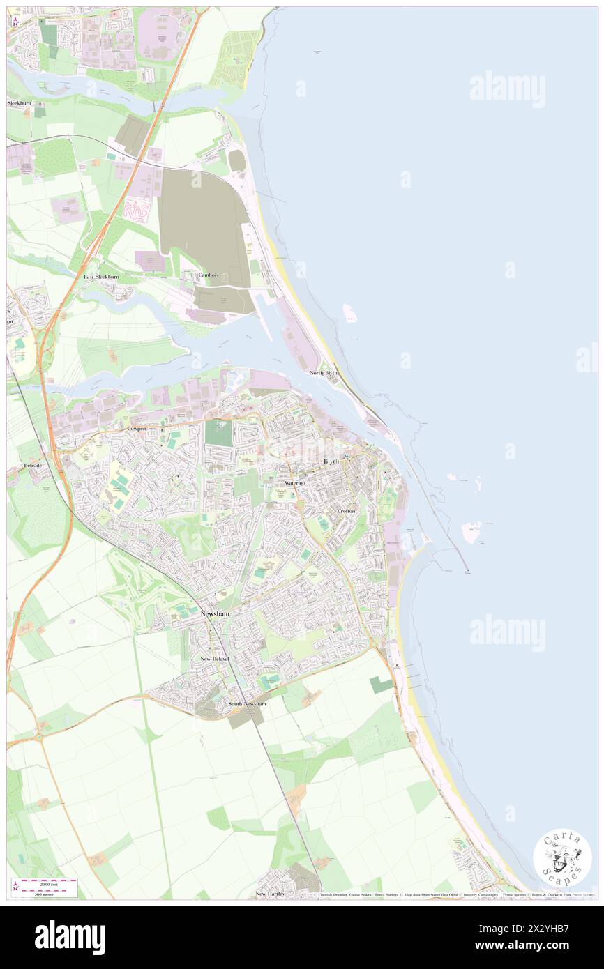Blyth Community Hospital, Northumberland, GB, United Kingdom, England ...