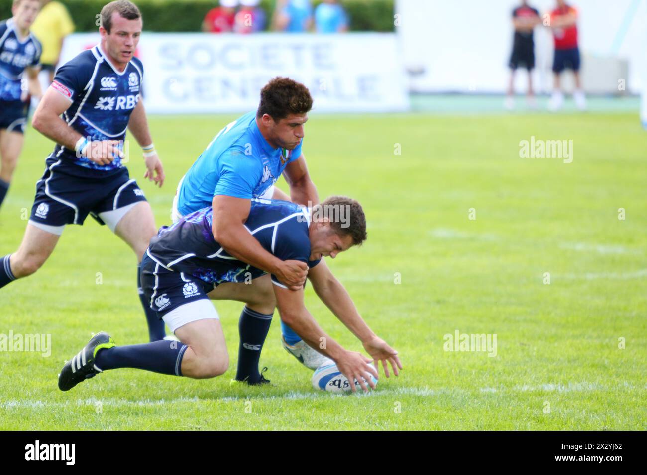 MOSCOW - JUNE 30: Teams take part in second stage of European ...