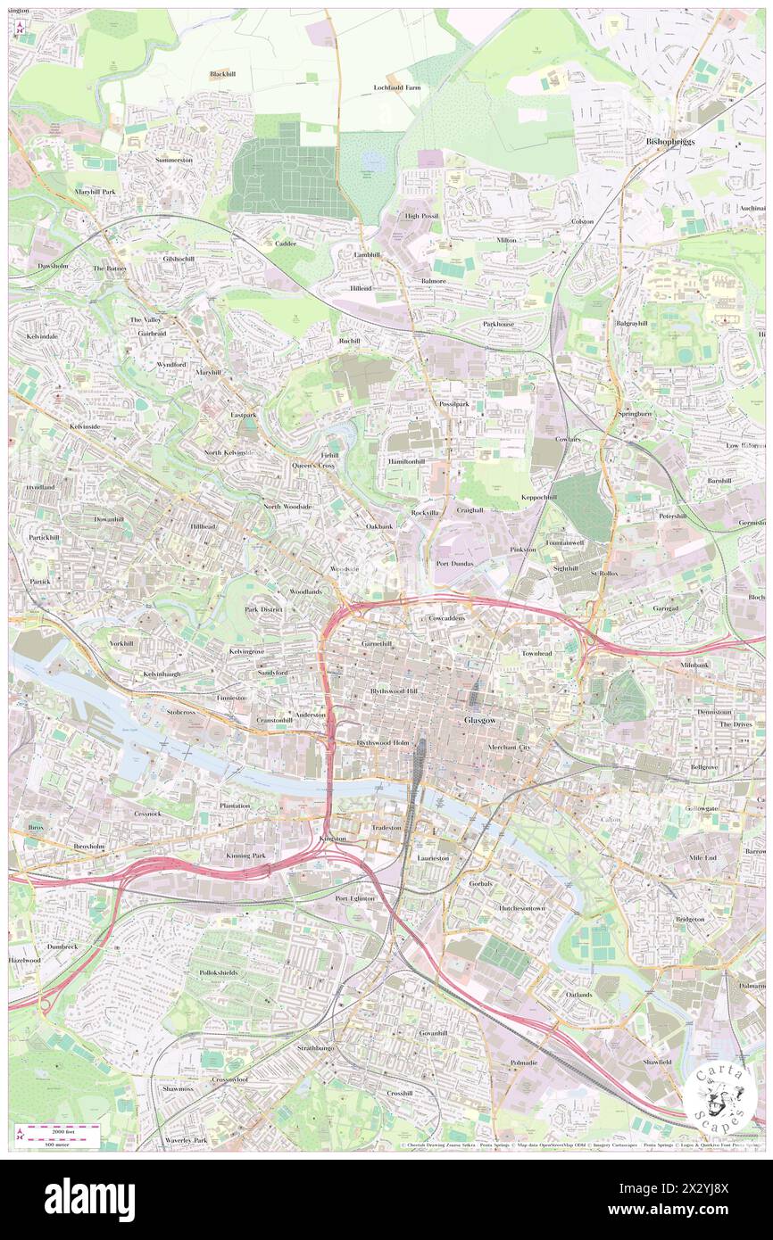 Braid Square, Glasgow City, GB, United Kingdom, Scotland, N 55 52' 17 ...
