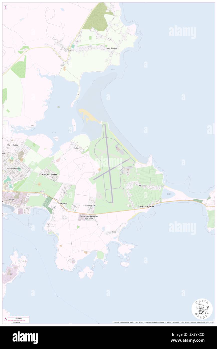 Stornoway map Cut Out Stock Images & Pictures - Alamy