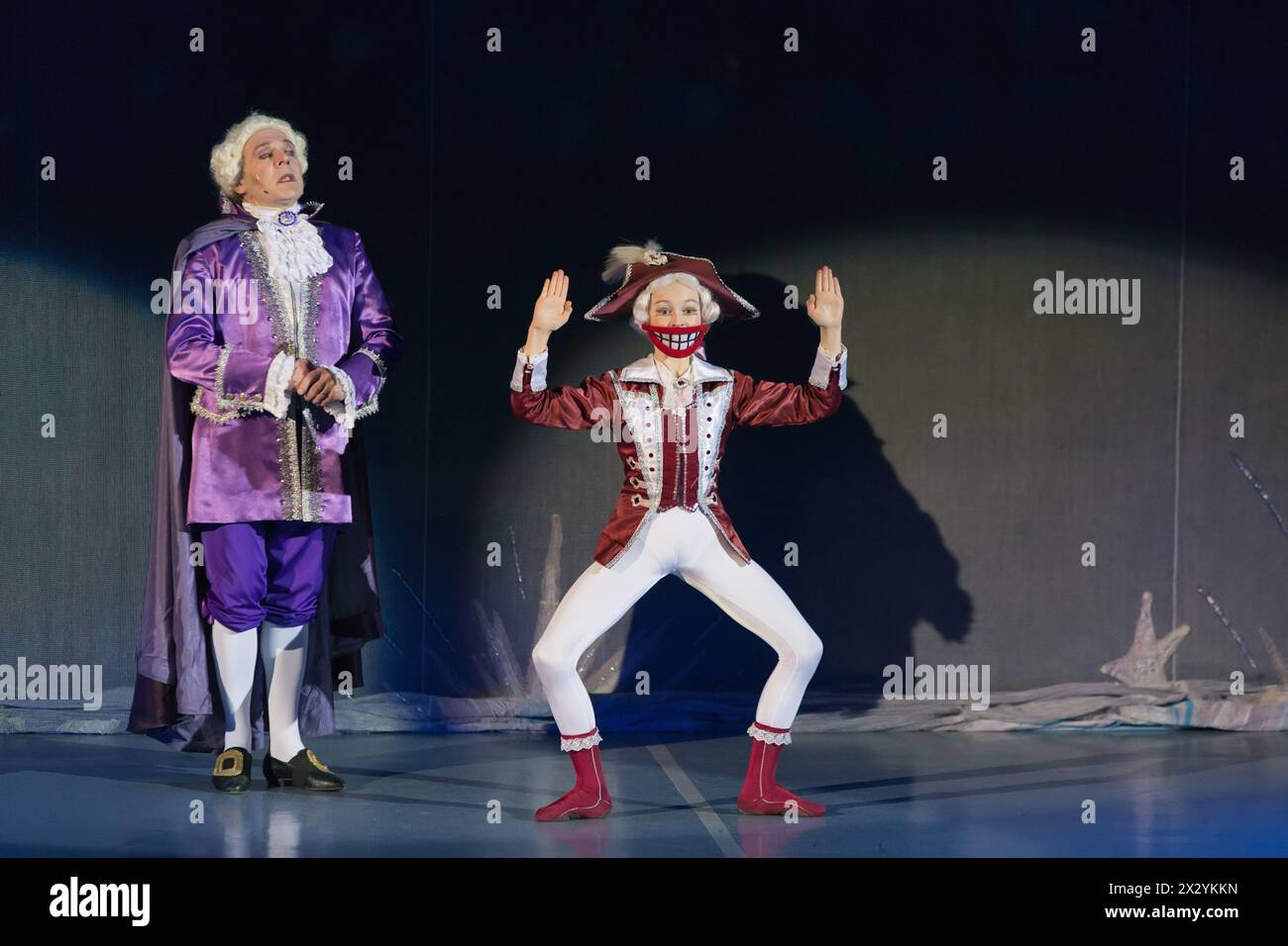 MOSCOW - Dec 30: New Years performance The Nutcracker and the Mouse ...