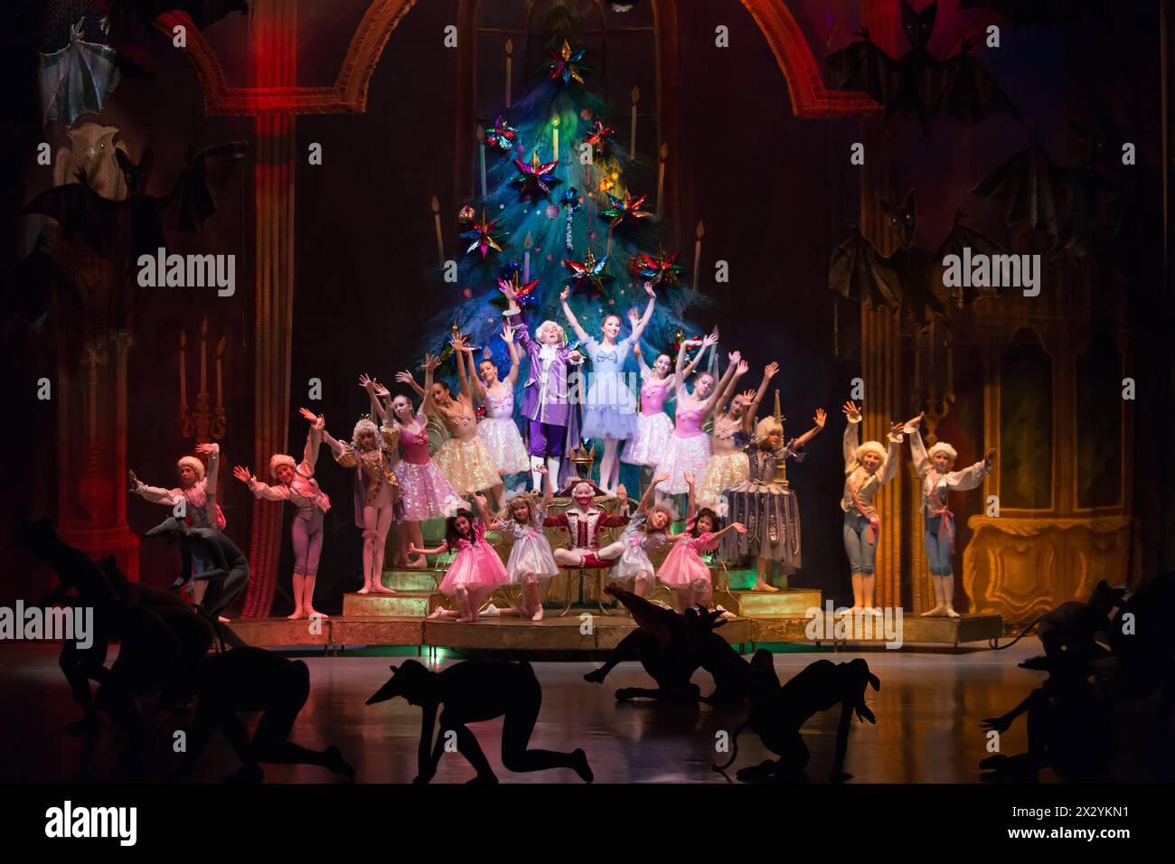 MOSCOW - Dec 30: The final scene of the battle with the mice in New ...