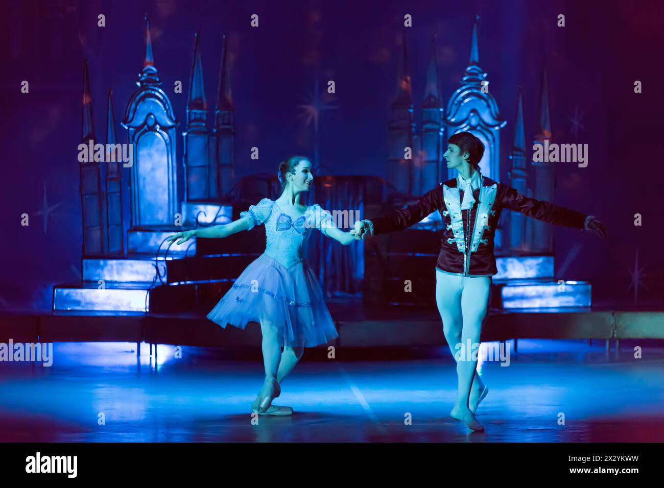 MOSCOW - Dec 30: New Years performance The Nutcracker and the Mouse ...