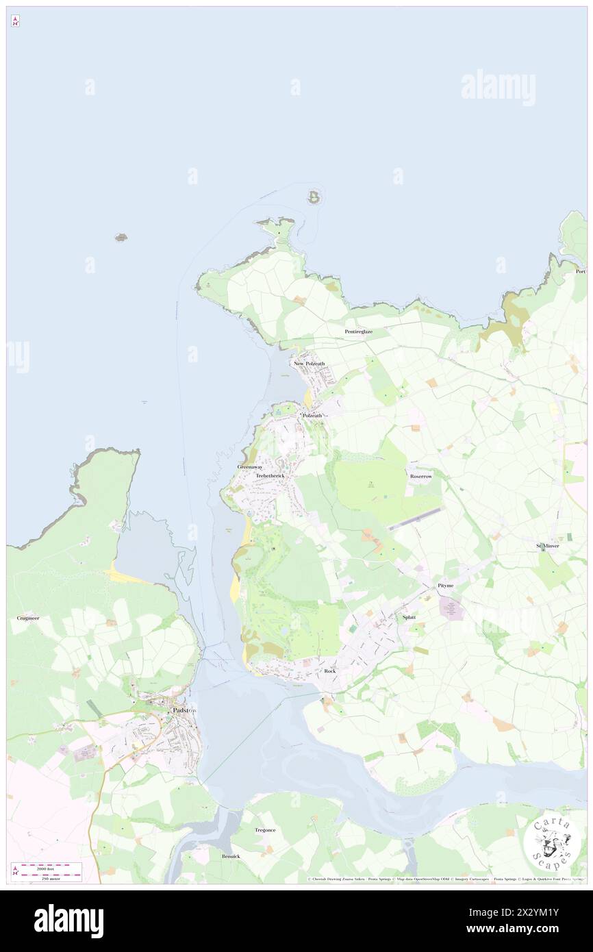 Polzeath, Cornwall, GB, United Kingdom, England, N 50 34' 10'', S 4 55 ...