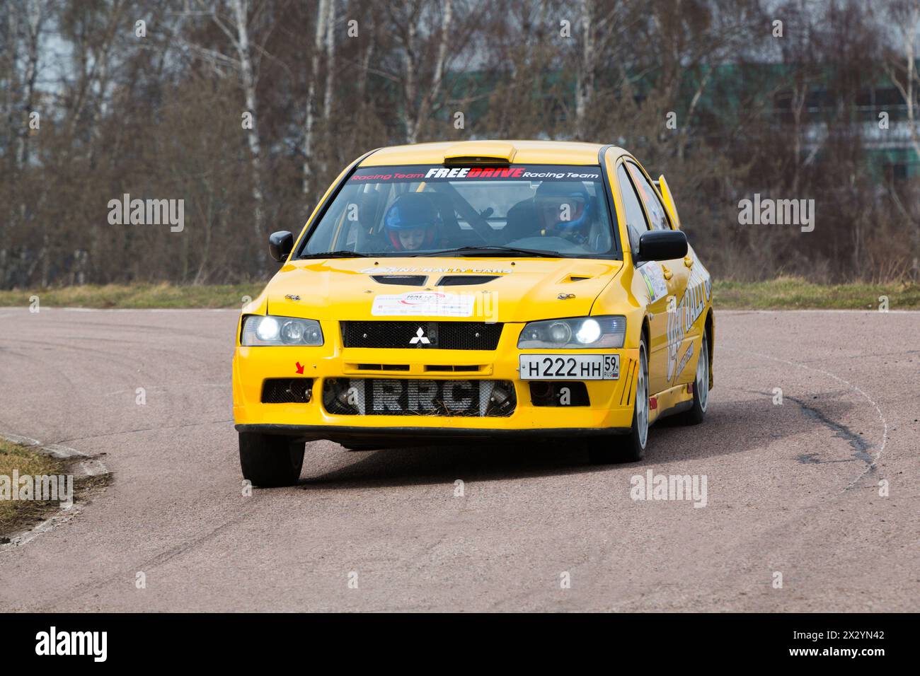 Rally racing turn hi-res stock photography and images - Alamy