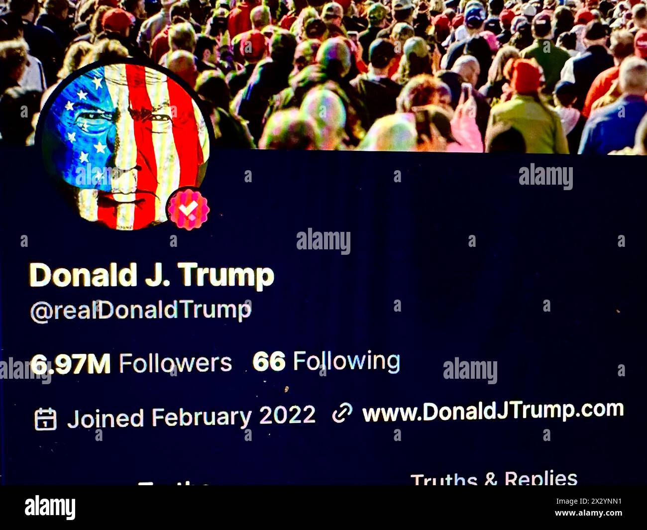 New York, New York, USA. 24th Apr, 2024. Former U.S. President Donald ...