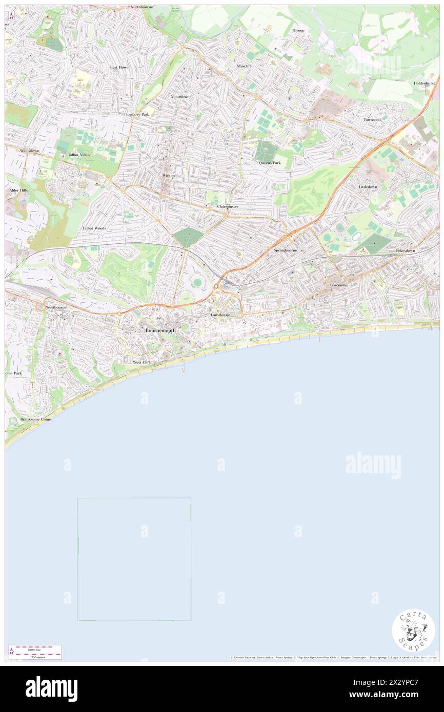 Poole maps Cut Out Stock Images & Pictures - Alamy