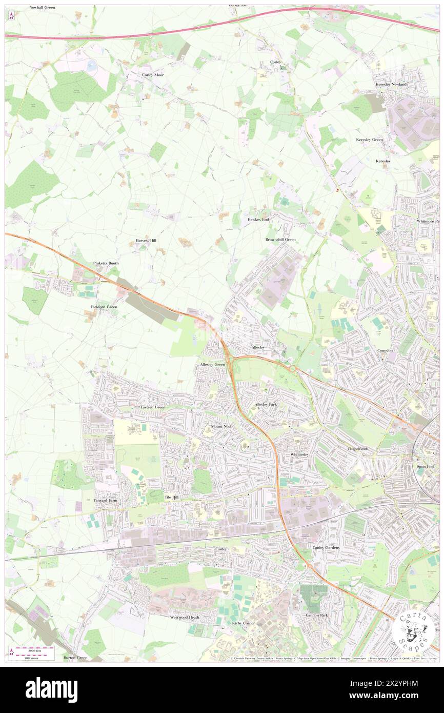 Coventry Hill, Coventry, GB, United Kingdom, England, N 52 25' 32'', S ...