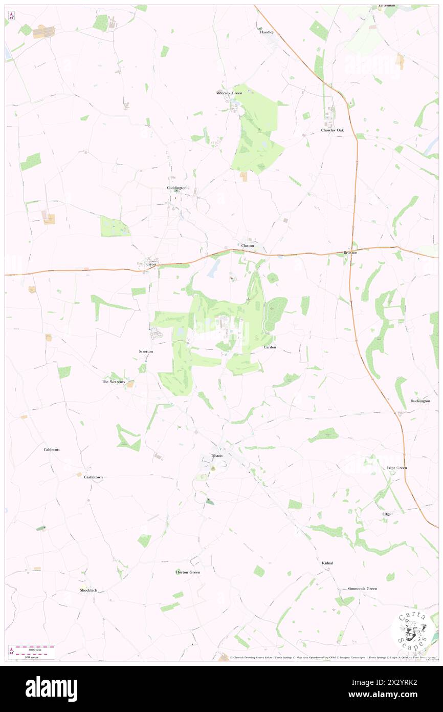 Carden park map hi-res stock photography and images - Alamy