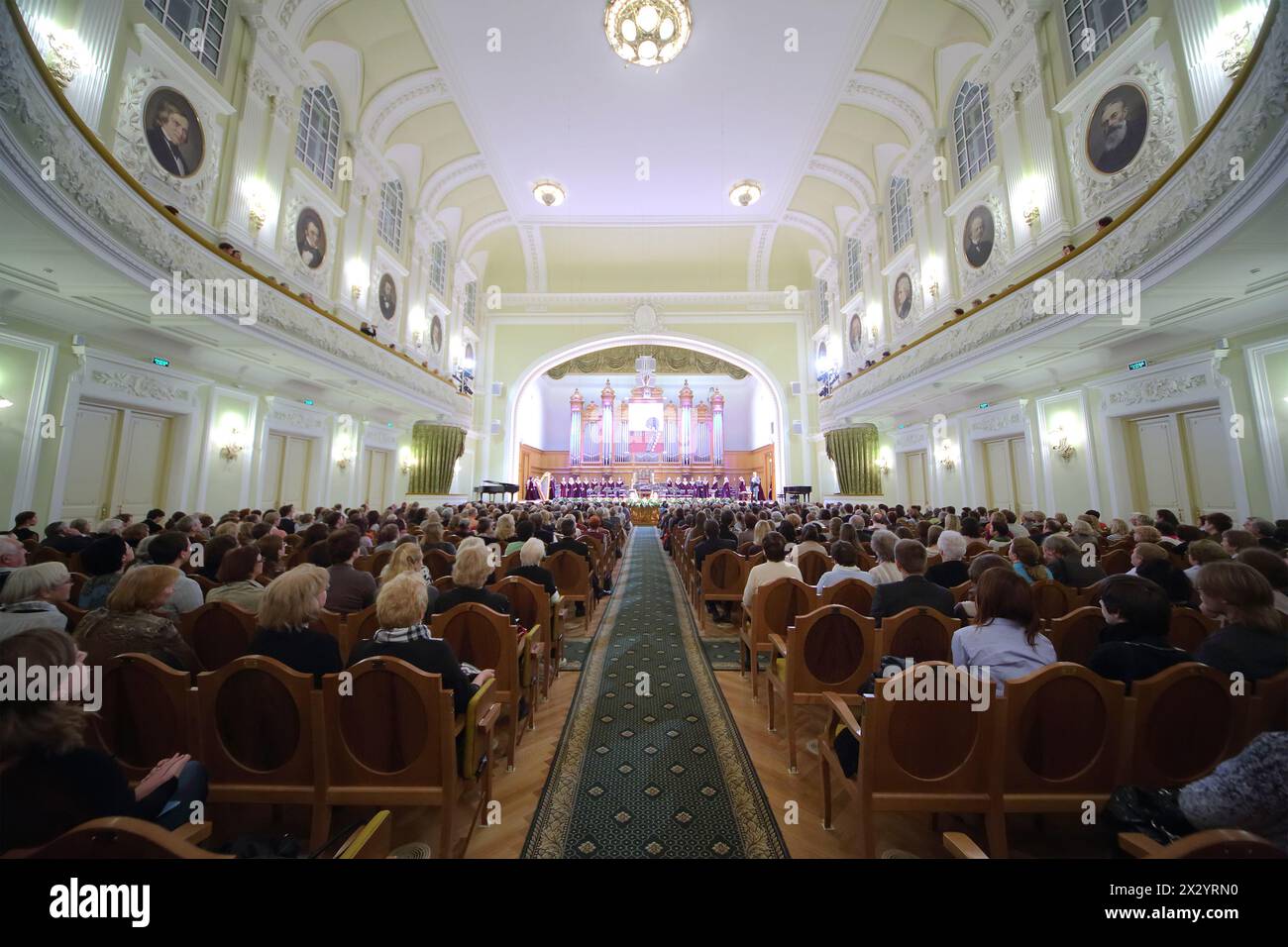 MOSCOW - OCT 4: Gala evening dedicated to the 100th anniversary of the ...