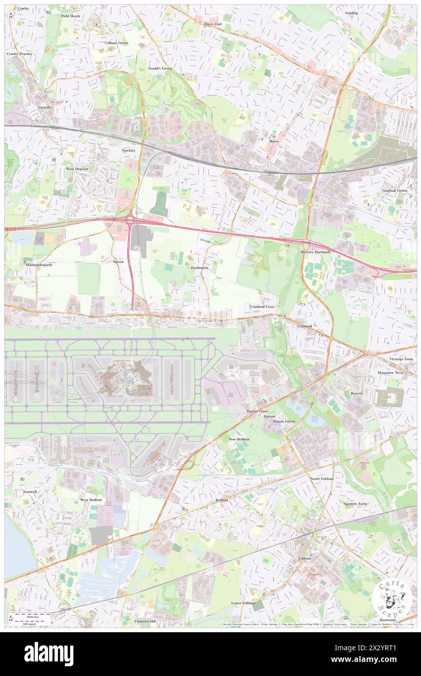 Ariel maps Cut Out Stock Images & Pictures - Alamy