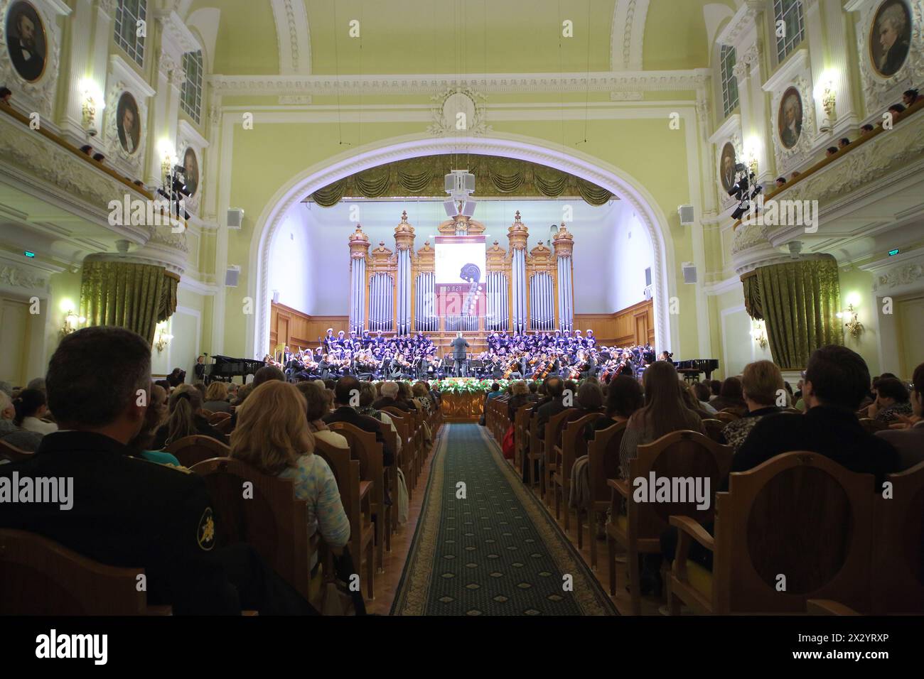 MOSCOW - OCT 4: Gala evening dedicated to the 100th anniversary of the ...