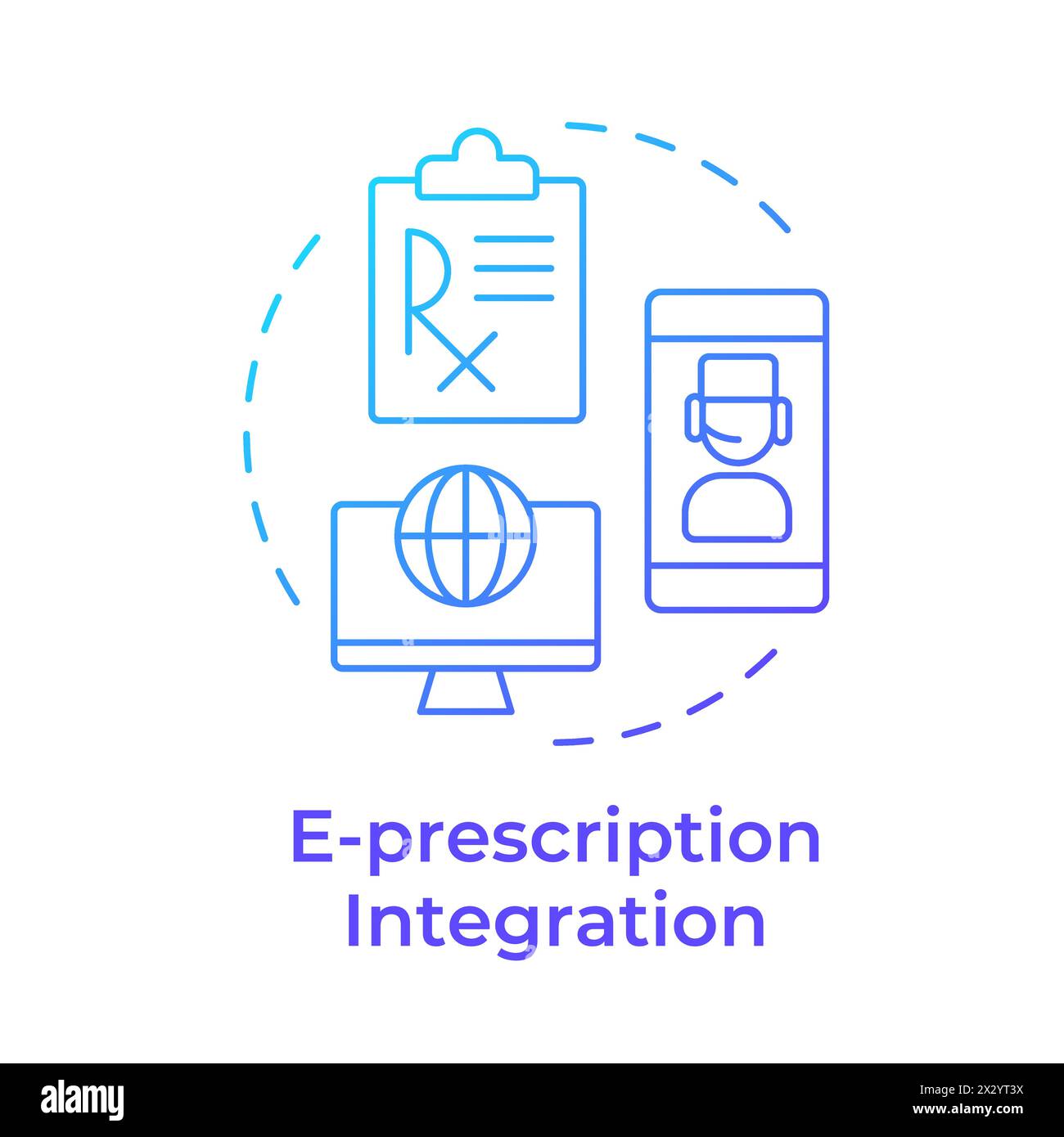 Prescription electronic Cut Out Stock Images & Pictures - Alamy