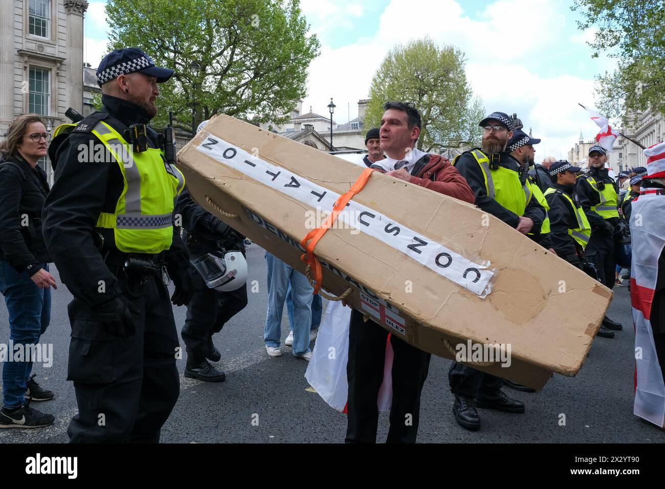 Cardboard coffin hi-res stock photography and images - Alamy