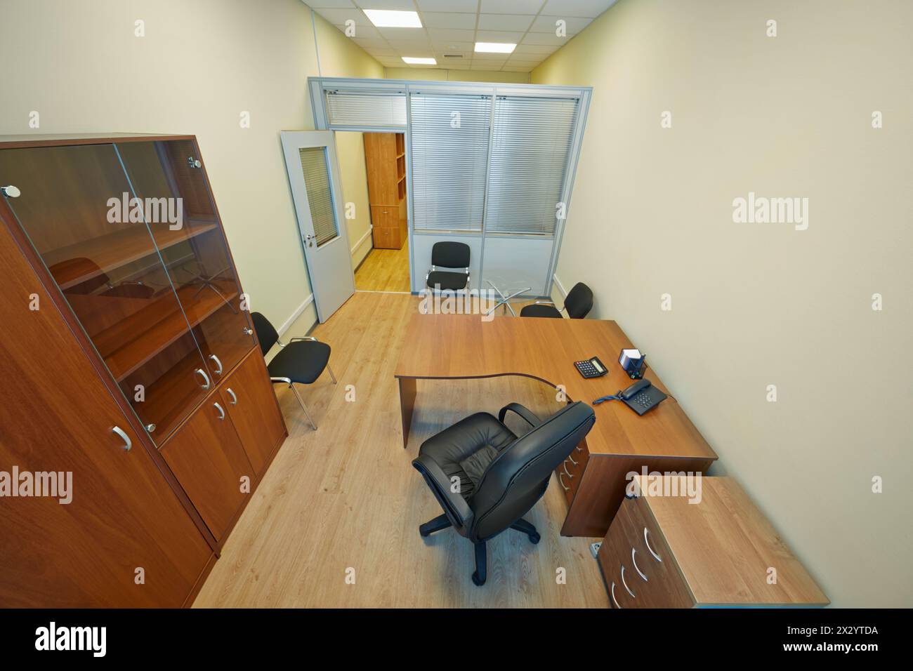 Office cabinet with open door Stock Photo - Alamy