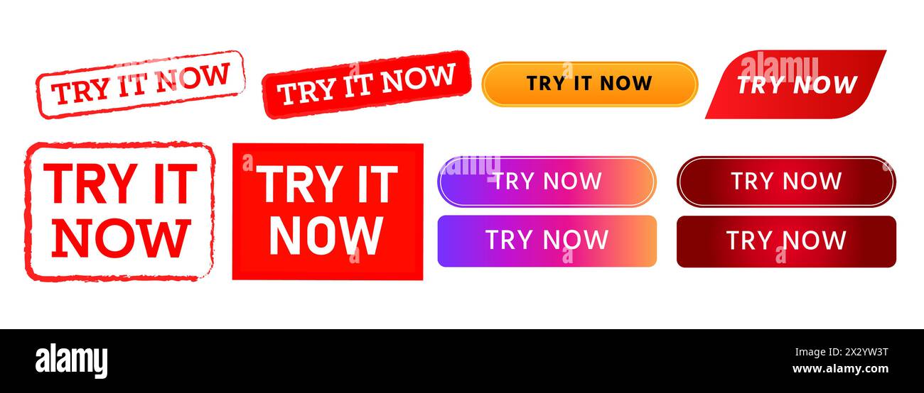 try it now square stamp and rectangle button online sign for ...