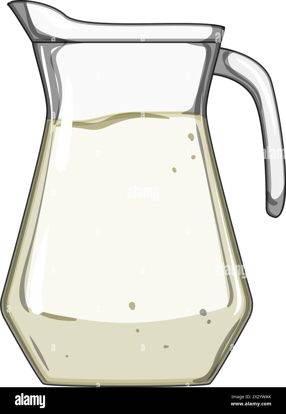 lid milk jug cartoon vector illustration Stock Vector Image & Art - Alamy