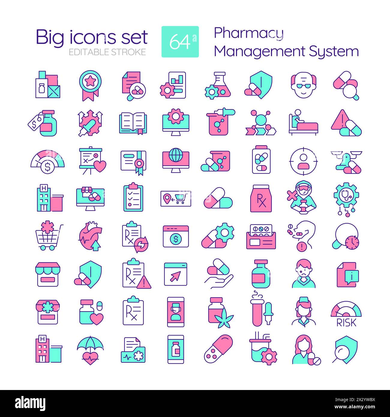 Pharmacy management system RGB color icons set Stock Vector Image & Art ... Pharmacy management system RGB color icons set Stock Vector Image & Art ...