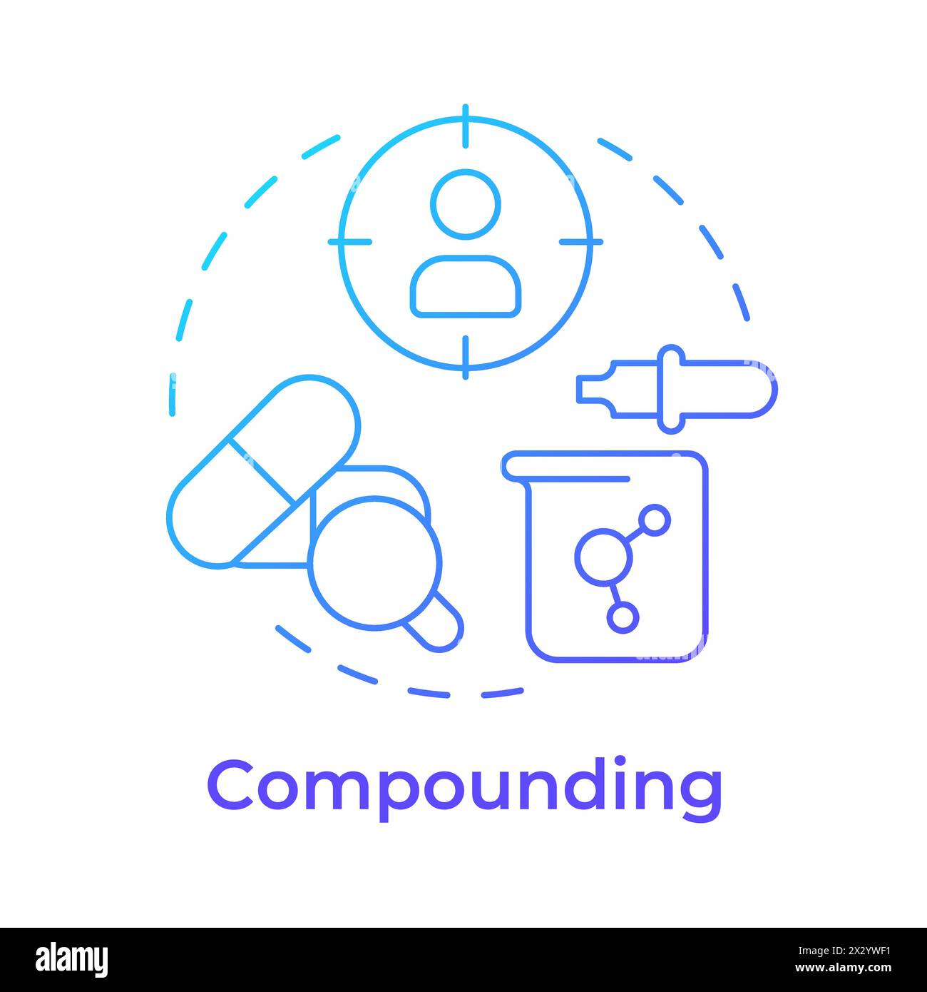 Compounding blue gradient concept icon Stock Vector Image & Art - Alamy Compounding blue gradient concept icon Stock Vector Image & Art - Alamy