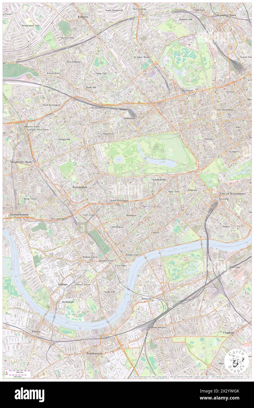 Queens gate, london Cut Out Stock Images & Pictures - Alamy