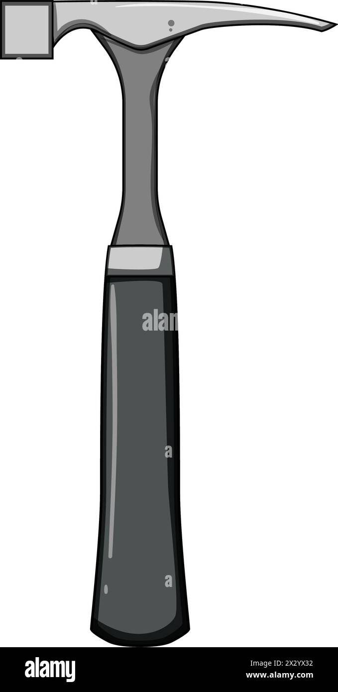 masonry masons hammer cartoon vector illustration Stock Vector Image ...