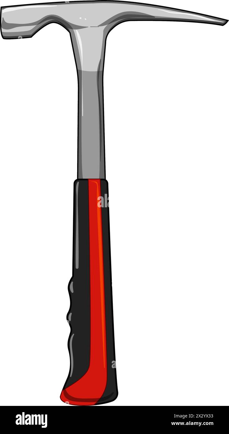 building masons hammer cartoon vector illustration Stock Vector Image ...