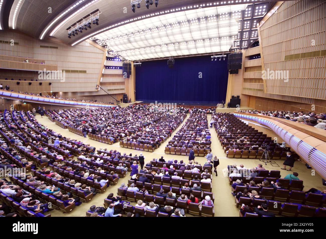 Spectators before concert edyta piecha hi-res stock photography and ...