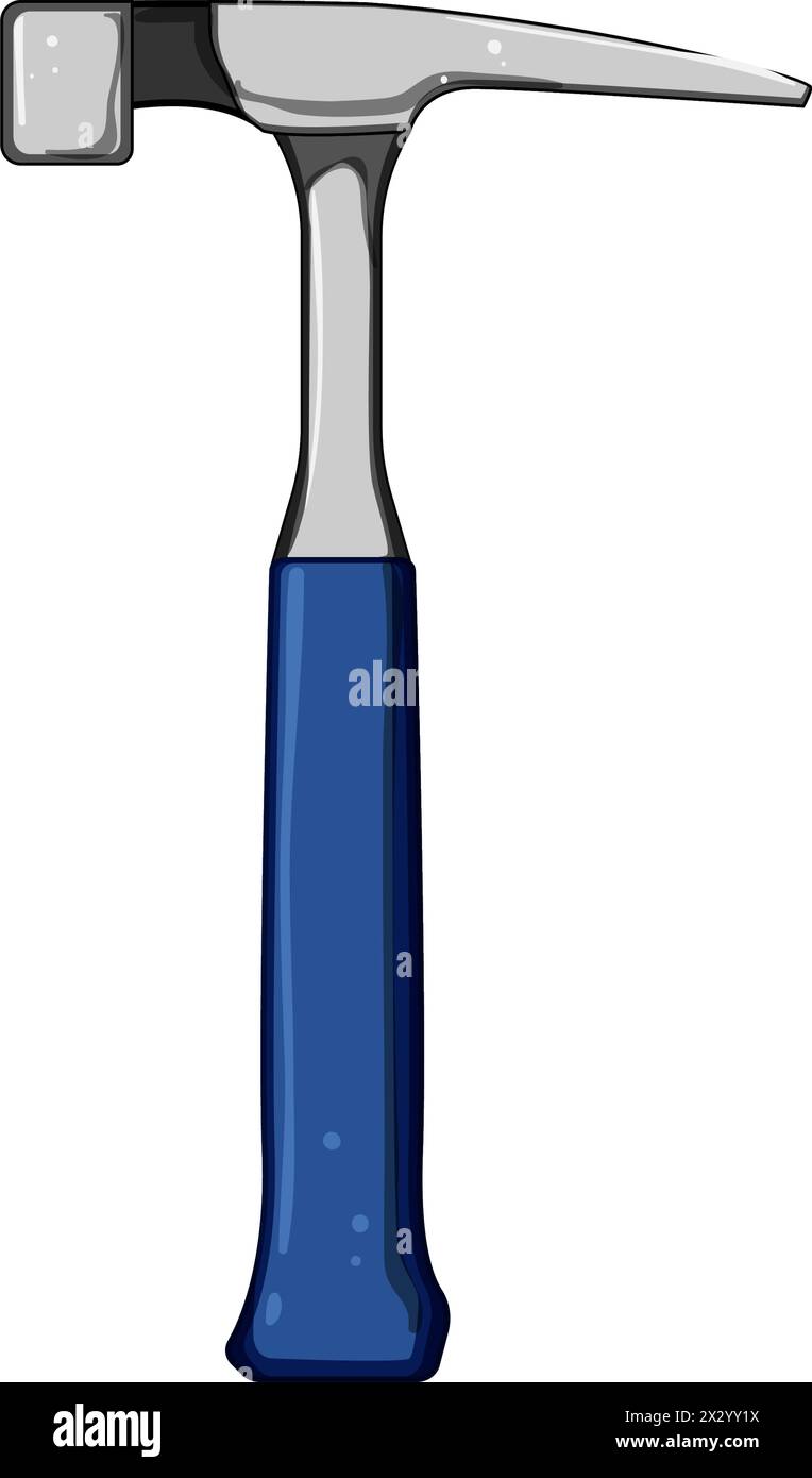 tools masons hammer cartoon vector illustration Stock Vector Image ...