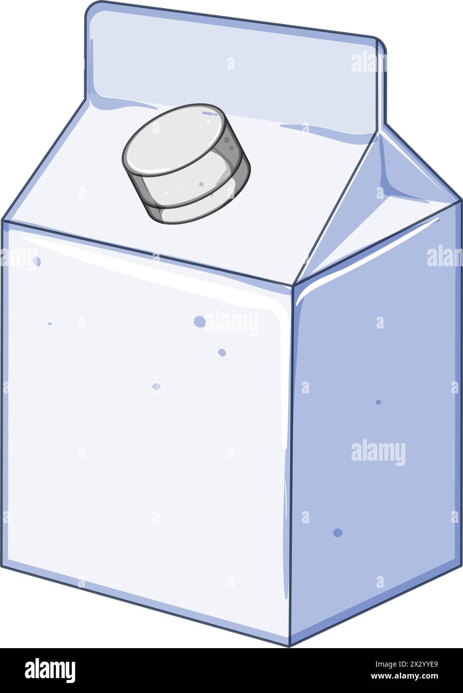 dairy milk box cartoon vector illustration Stock Vector Image & Art - Alamy