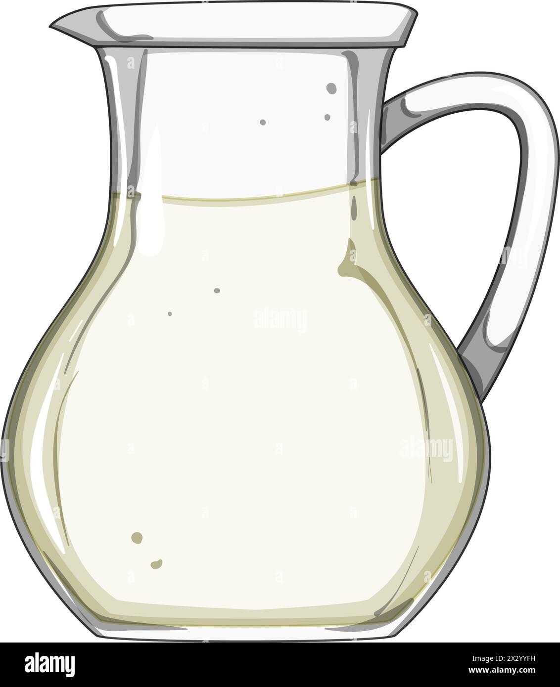 dairy milk jug cartoon vector illustration Stock Vector Image & Art - Alamy