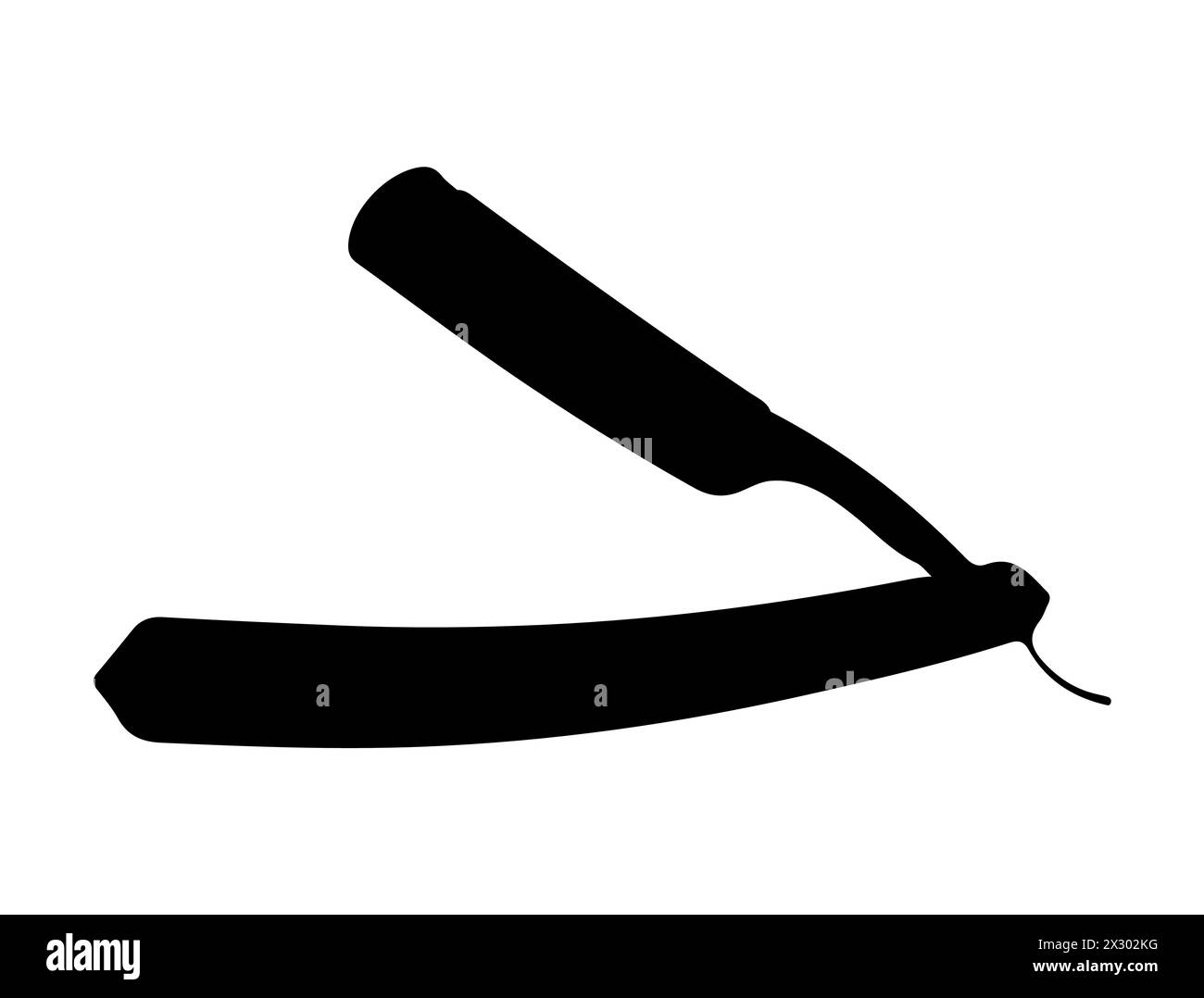 Razor silhouette vector art Stock Vector Image & Art - Alamy