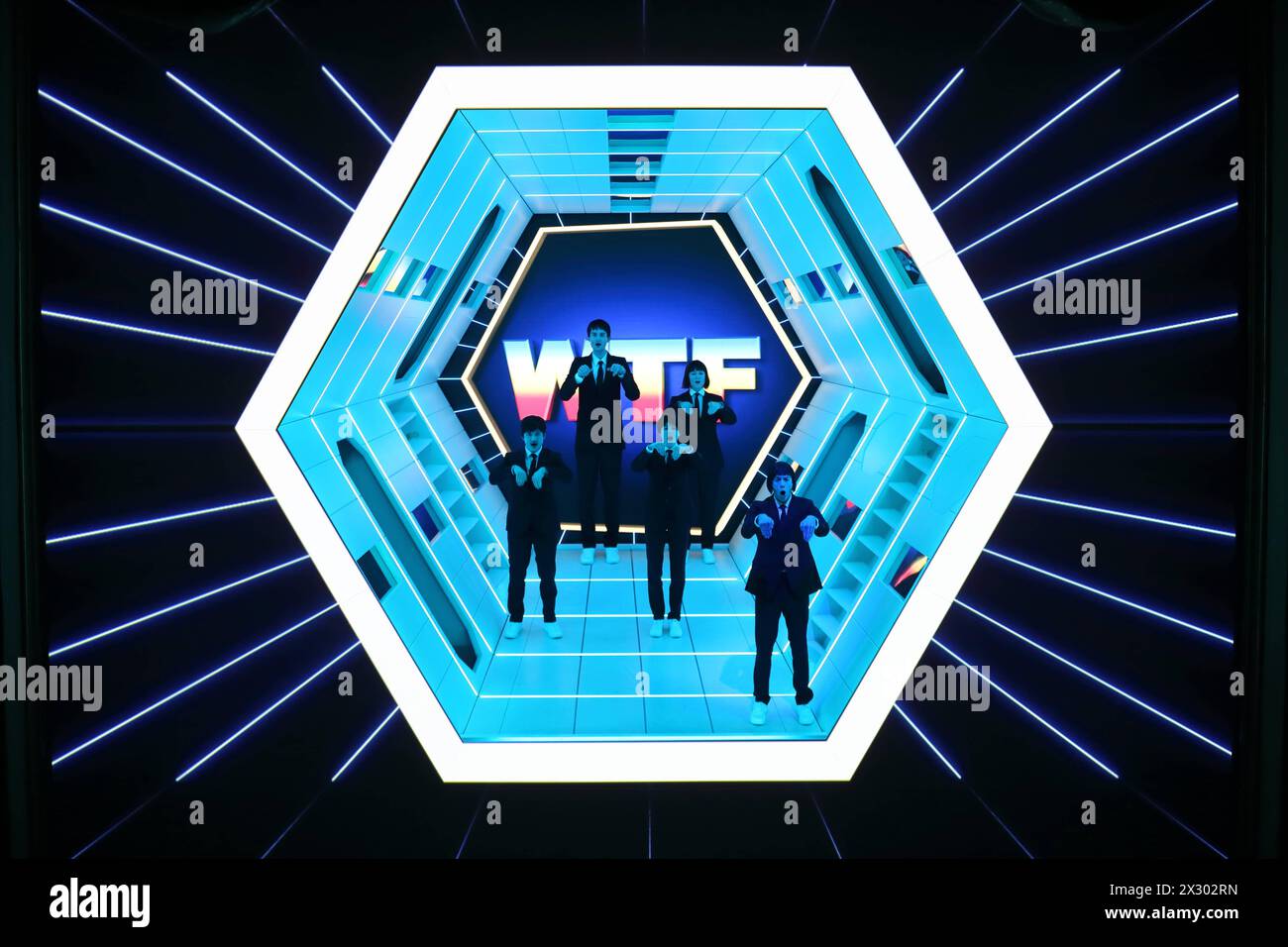 Paul Zichner, Maximilian Diehle, Amelie Willberg, Pauline Knof und Max ...