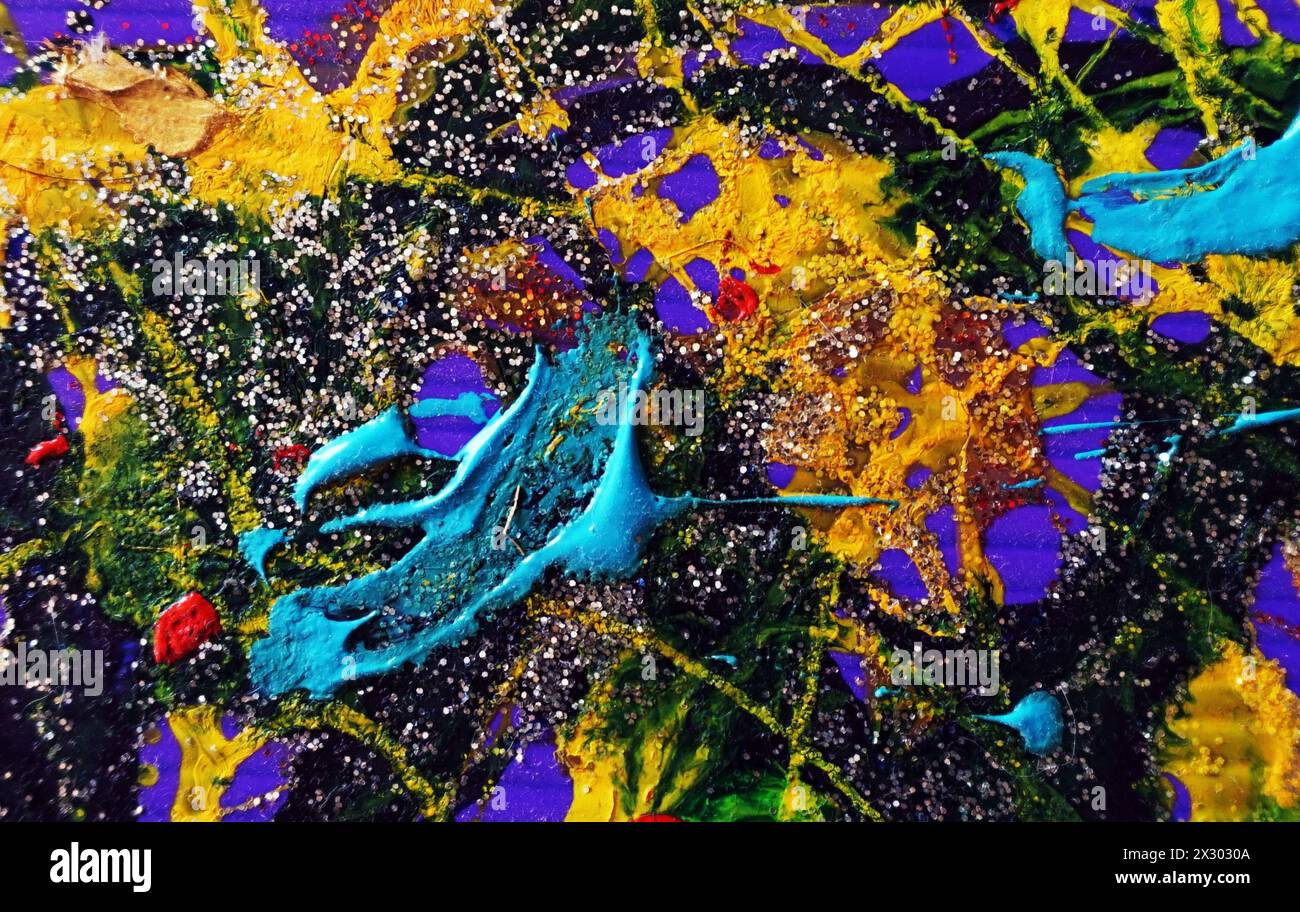 brush stroke painting Abstract oil color Background Stock Photo - Alamy