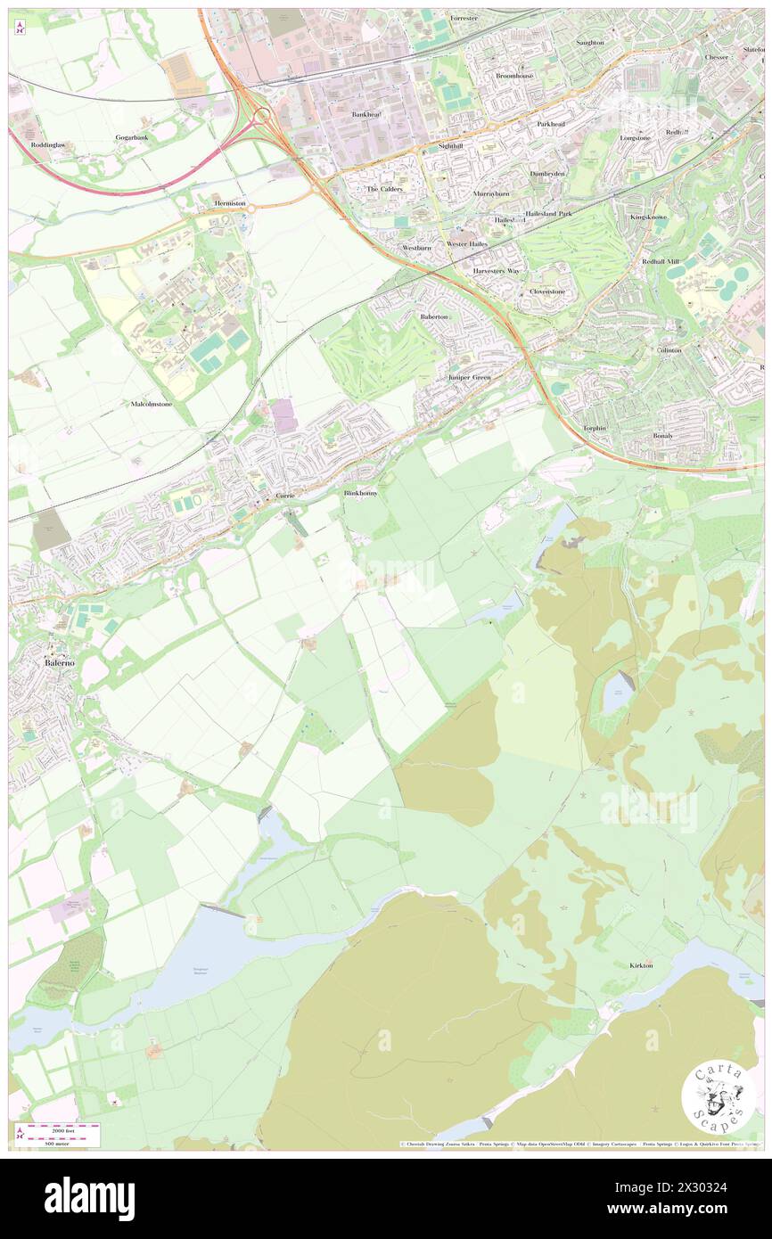 Easter Kinleith, City of Edinburgh, GB, United Kingdom, Scotland, N 55 ...